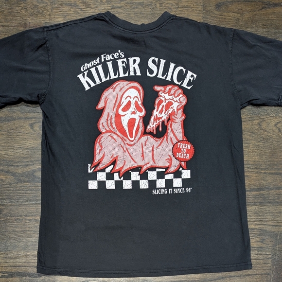 Ghost Face | Shirts | New Large Ghostface Ghost Face Killer Slice Pizza ...